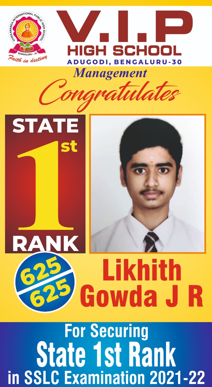 Welcome to VIP High School, Adugodi, Bangalore | Best School in Adugodi